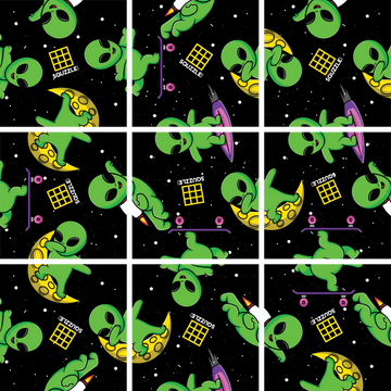 Fun Squared Games: 9-piece square tile fun for EVERYONE!