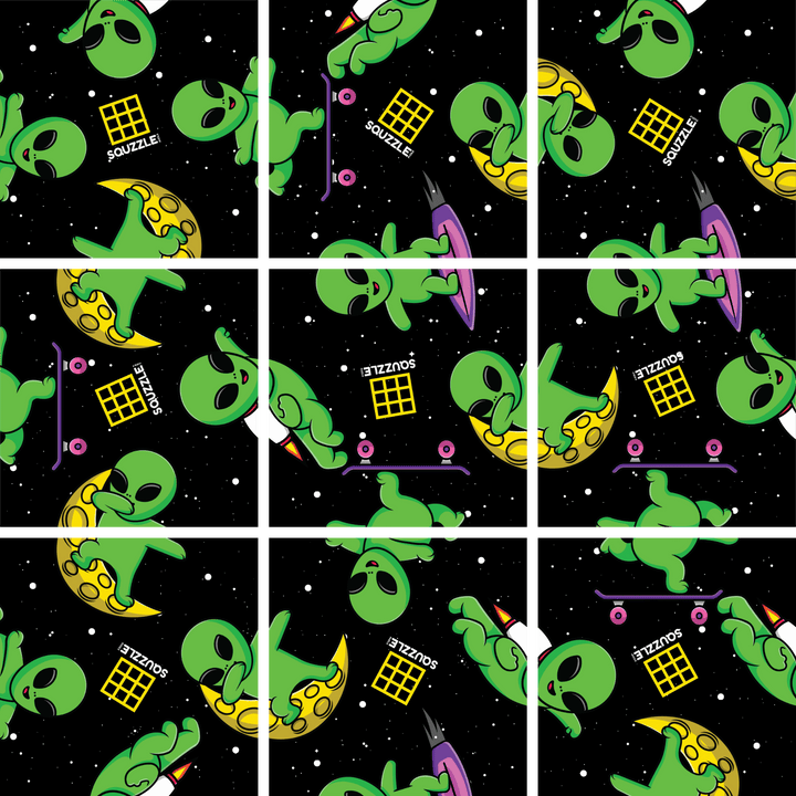 Fun Squared Games: 9-piece square tile fun for EVERYONE!