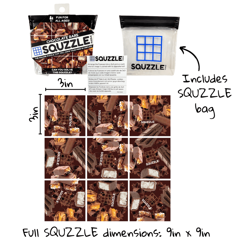 Fun Squared Games: 9-piece square tile fun for EVERYONE!