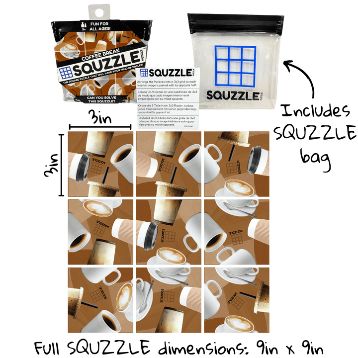 Fun Squared Games: 9-piece square tile fun for EVERYONE!