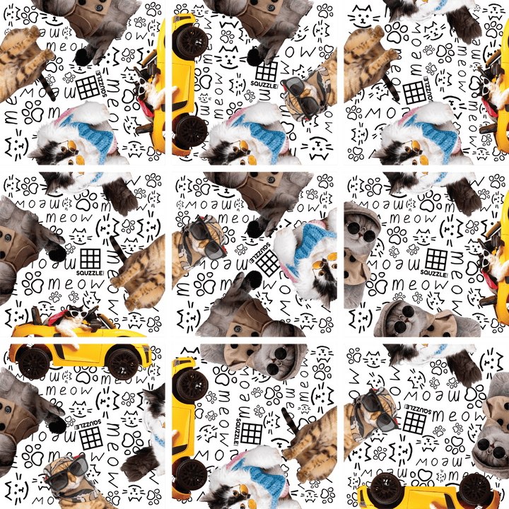 Fun Squared Games: 9-piece square tile fun for EVERYONE!