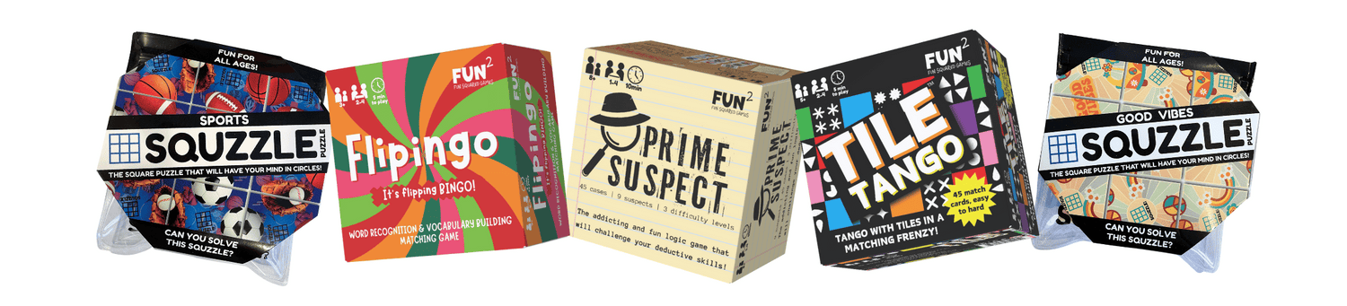 Fun Squared Games: 9-piece square tile fun for EVERYONE!